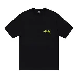 StÜssy Beat Crazy Tee - Black
