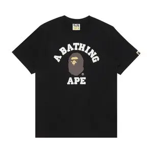 BAPE College Tee - Black