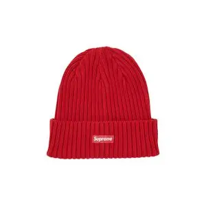 Supreme Overdyed Beanie - Red