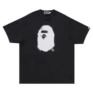 A BATHING APE Spray Ape Head Relaxed Fit Tee