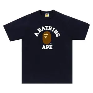 BAPE College Tee 'navy - Blue