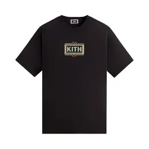 Kith Ornate Classic Logo Tee - Black