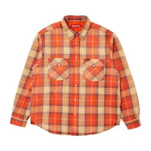 Supreme Quilted Flannel Snap Shirt
