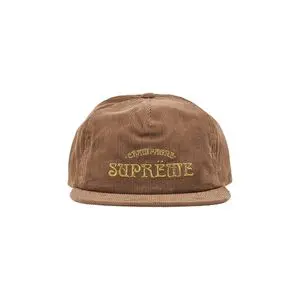 Supreme Champagne Corduroy 5-panel - Brown