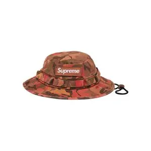Supreme Washed Canvas Boonie Orange