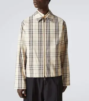 Burberry Check Cotton Jacket