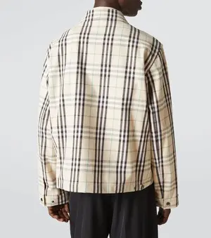 Burberry Check Cotton Jacket
