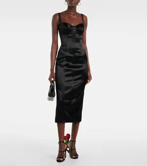 Dolce & Gabbana Satin Sandals