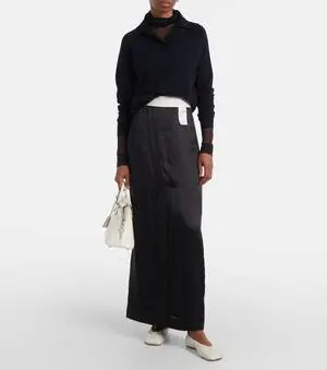 MAISON MARGIELA Turtleneck Bodysuit - Black