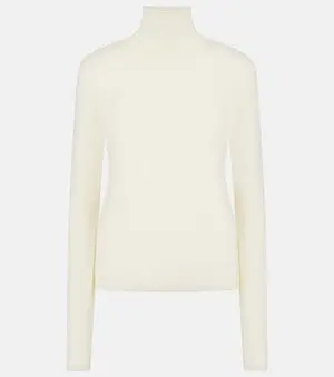 RÓHE Jersey Turtleneck Top