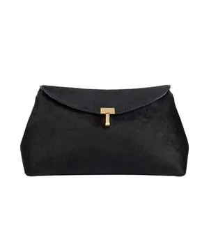 TOTEME T-lock Calf Hair Tote Bag