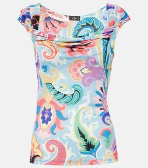 Etro Paisley Print Top