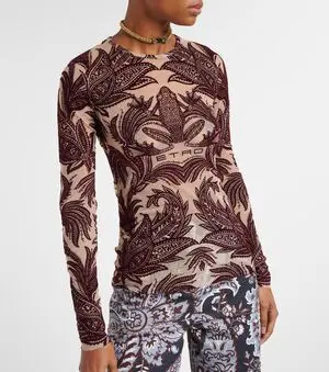 Etro Paisley Print Top