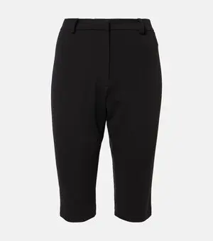 Magda Butrym Mid-rise Biker Shorts - Black