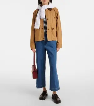 Polo Ralph Lauren Cropped Wide-leg Jeans