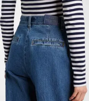 Polo Ralph Lauren Cropped Wide-leg Jeans