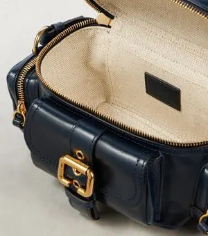 Chloé Small Leather Camera Bag - Blue