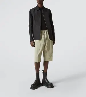 Rick Owens Bela Pods Bermuda Shorts - Neutrals