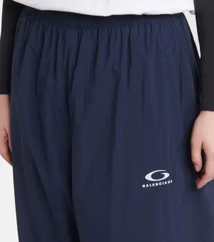 Balenciaga Logo Track Pants - Blue