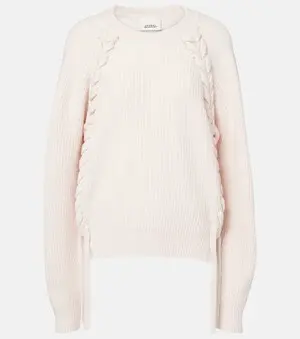Isabel Marant Étoile Noelia Ribbed-knit Wool Sweater - Beige