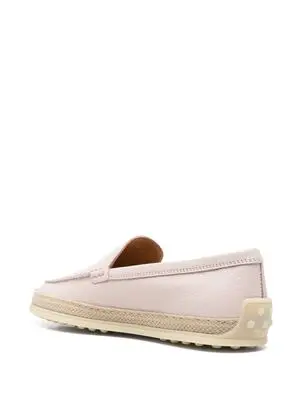 TOD'S Leather Loafers - Pink
