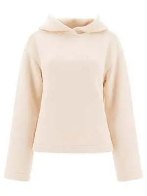 Max Mara Embroidered Logo Sweatshirt - White