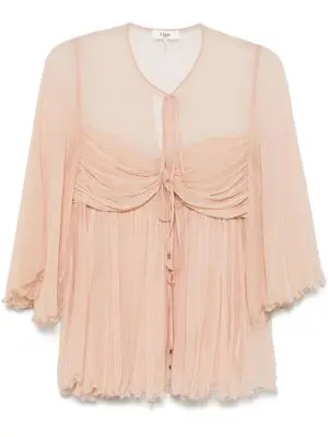 Chloe Keyhole Blouses