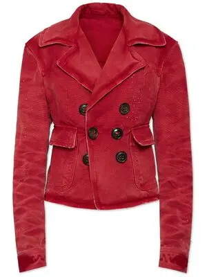 Dsquared2 Double-breasted Denim Jacket