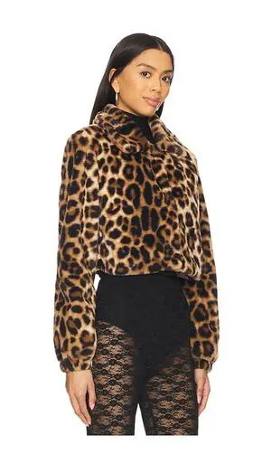 Superdown Valdis Faux Fur Jacket