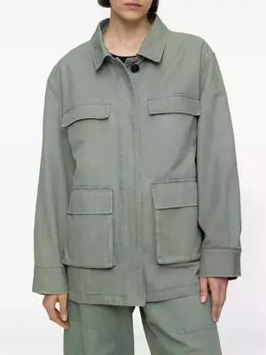 Closed Cotton Chore Jacket - Green