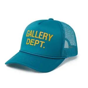 GALLERY DEPT. GD Logo Trucker Cap Aqua