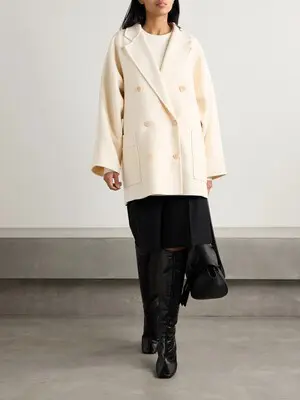 Max Mara Orma Wool And Cashmere-blend Coat