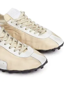 MAISON MARGIELA Sprinters Lace-up Trainers - Neutrals