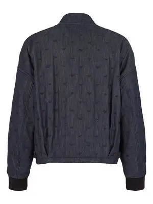 Emporio Armani Embroidered Logo Bomber Jacket