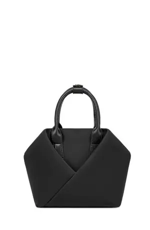 LUX AND NYX Origami Crossbody Tote - Black
