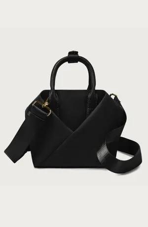 LUX AND NYX Origami Crossbody Tote - Black