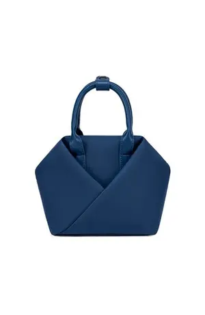LUX AND NYX Origami Crossbody Tote - Navy Blue