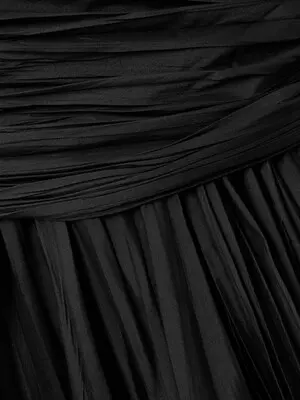 MARMAR HALIM Ruched Taffeta Mermaid Gown