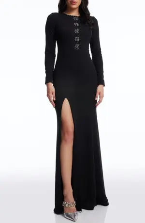 Dress The Population Samia Sequin Mermaid Gown
