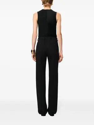 Ami Contrasted Straight-leg Trousers