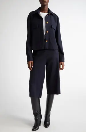 Max Mara Talamo Wool-blend Jacket - Ultramarine