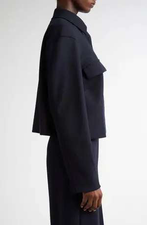 Max Mara Talamo Wool-blend Jacket - Ultramarine