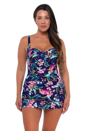 SUNSETS ESCAPE Sunsets Escape Sienna Swim Dress Island Getaway