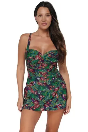 SUNSETS ESCAPE Sunsets Escape Sienna Swim Dress Welcome To Rio