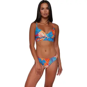 SUNSETS Sunsets Lyla Bralette Bikini Top Zesty Tropicana