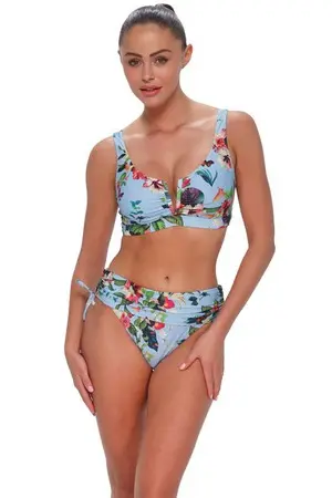 SUNSETS Vienna V-wire Bikini Top - Budding Romance