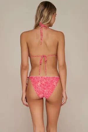 SWIM SYSTEMS Pom Pom Triangle Bikini Top - Modern Romance