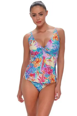 SUNSETS Forever Tankini Swimsuit Top Dd Cup - Aloha Vista