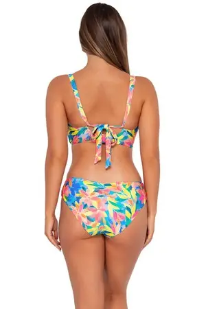 SUNSETS Sunsets Alana Reversible Hipster Bikini Bottom Shoreline Petals