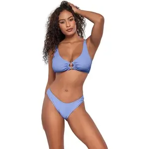 PACIFICA BY SUNSETS Sandy Scoop Bikini Bottom - Hydrangea